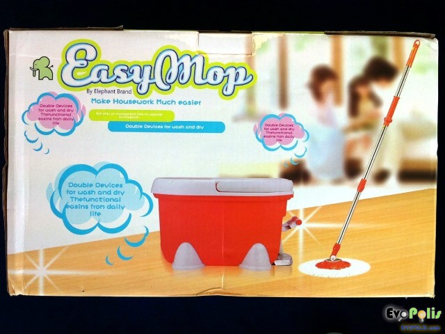 EasyMop – 360 degree three spinning system metal – อีซี่ม๊อบ ถั่งปั่นไม้ถูพื้น เหล็ก 360 องศา 3 ...