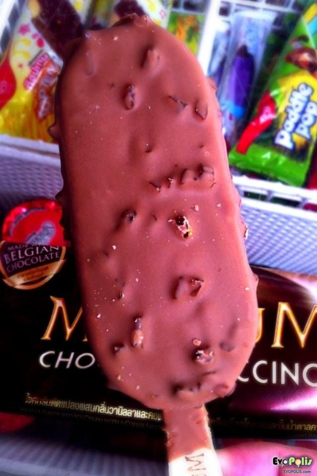Wall’s Magnum – Choco-Cappuccino – วอลล์ แม๊กนั่ม ไอศครีมแท่ง พรีเมี่ยม ...